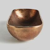 antique brass narrow small bowl | parker + gibbs